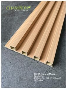 Kisi Kisi Wallpanel PVC Wall Panel WPC Wood Panel CHAMPION - Wijaya Mandiri