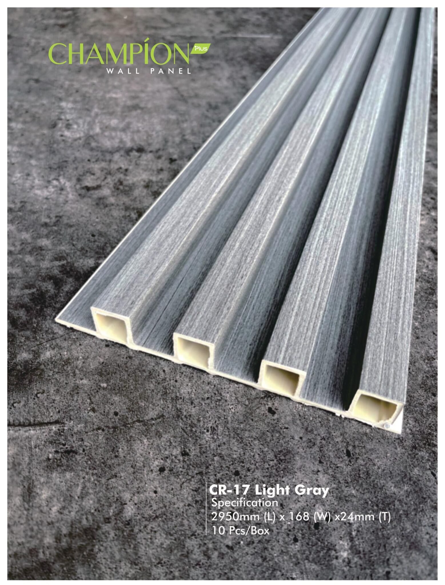 Kisi Kisi Wallpanel PVC Wall Panel WPC Wood Panel CHAMPION - Wijaya Mandiri