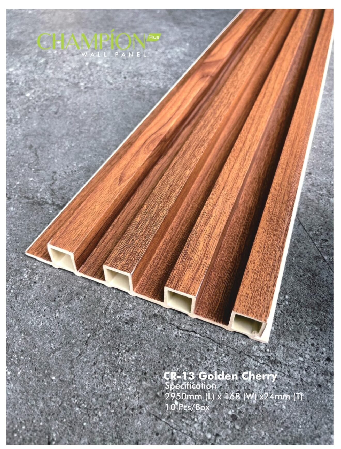 Kisi Kisi Wallpanel PVC Wall Panel WPC Wood Panel CHAMPION - Wijaya Mandiri