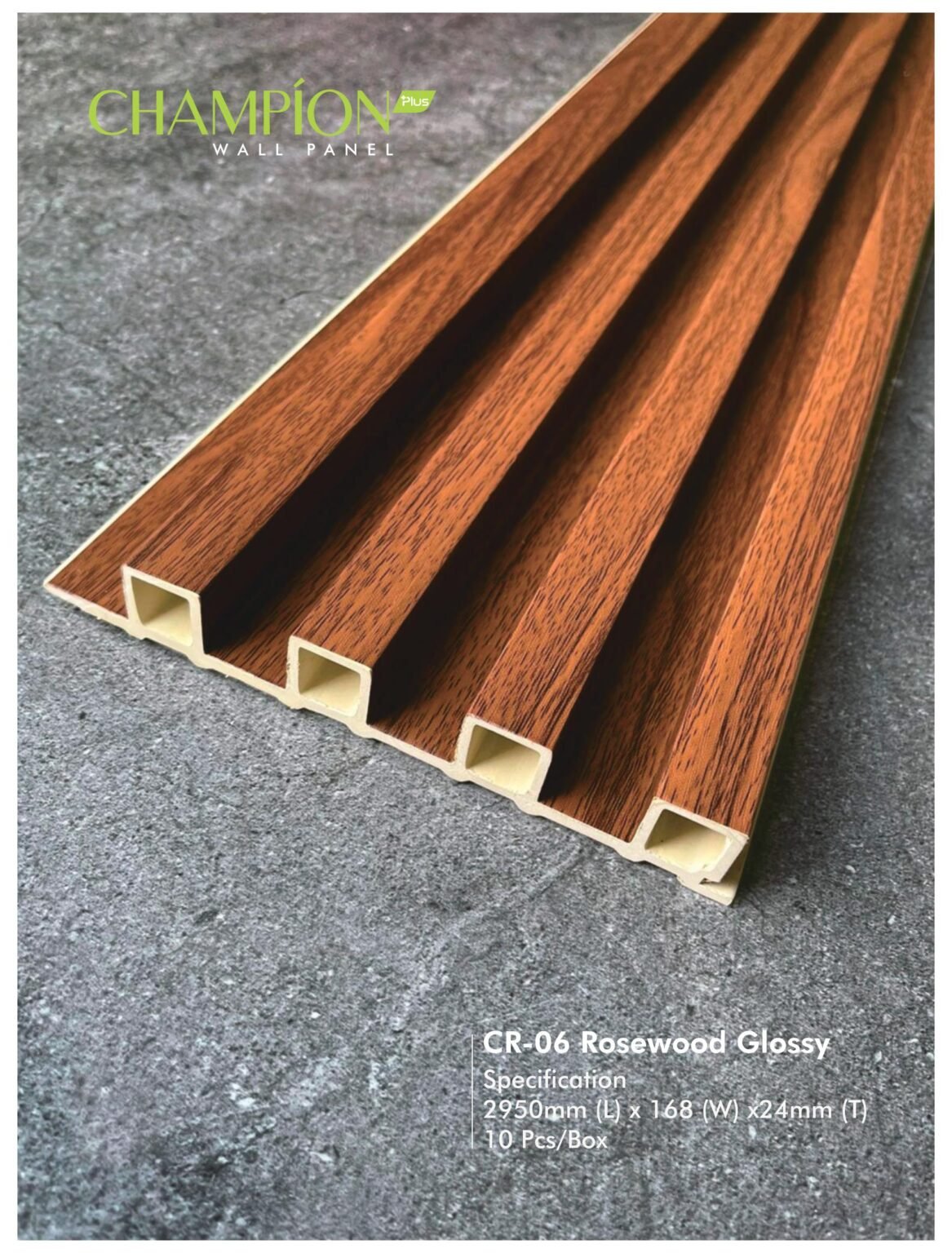 Kisi Kisi Wallpanel PVC Wall Panel WPC Wood Panel CHAMPION - Wijaya Mandiri